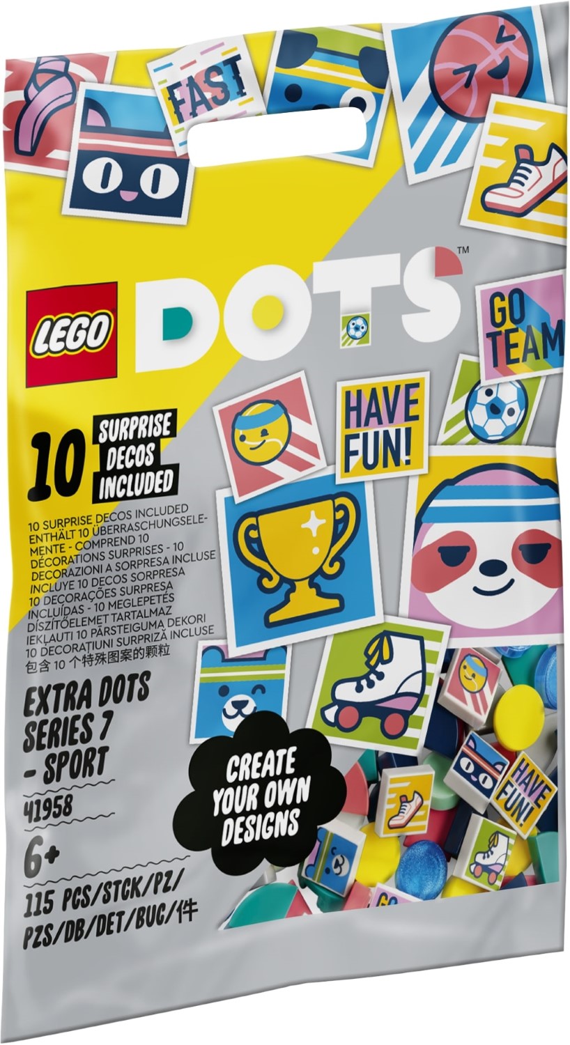 41958 LEGO DOTS Extra DOTS Series 7 - SPORT (115 Pieces)