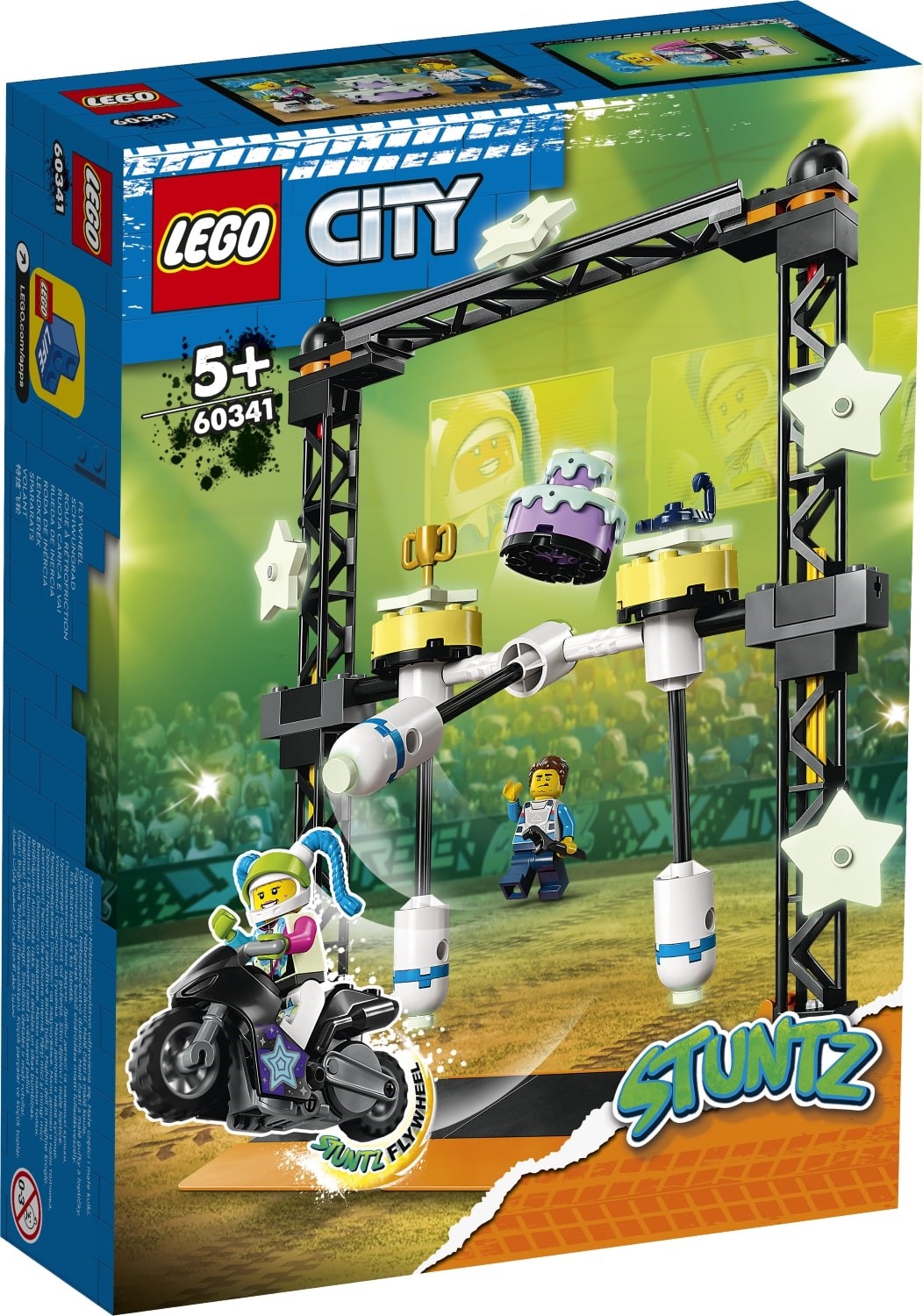 60341 LEGO City The Knockdown Stunt Challenge (117 Pieces)