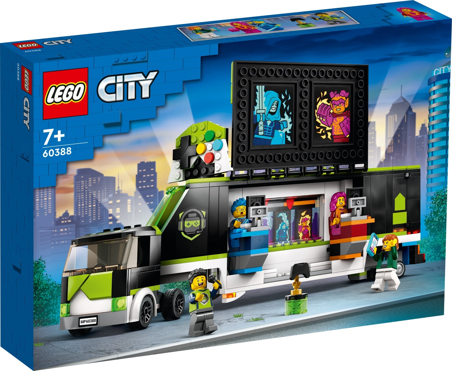 LEGO 60388 City Gaming Tournament Truck Building Toy Set