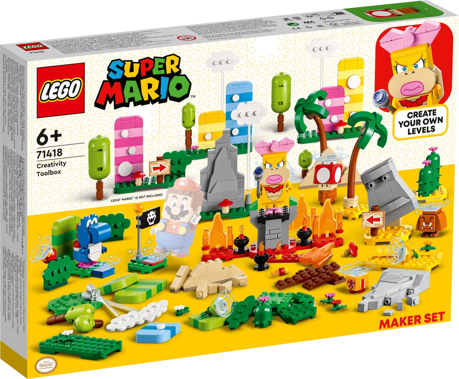LEGO 71418 Super Mario Creativity Toolbox Maker Set Building Toy Set